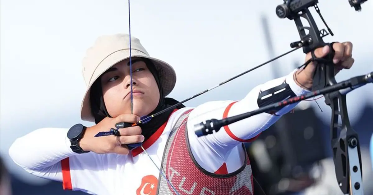 SON DAKİKA: Paris 2024 Olimpiyatları | Milli okçu Berra Elif Gökkır ...