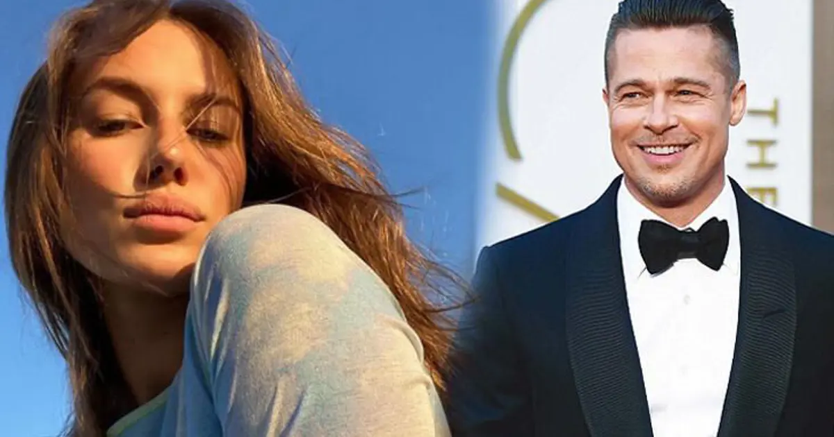 Brad Pitt'in model sevgilisi Nicole Poturalski'nin evli olduğu ortaya ...
