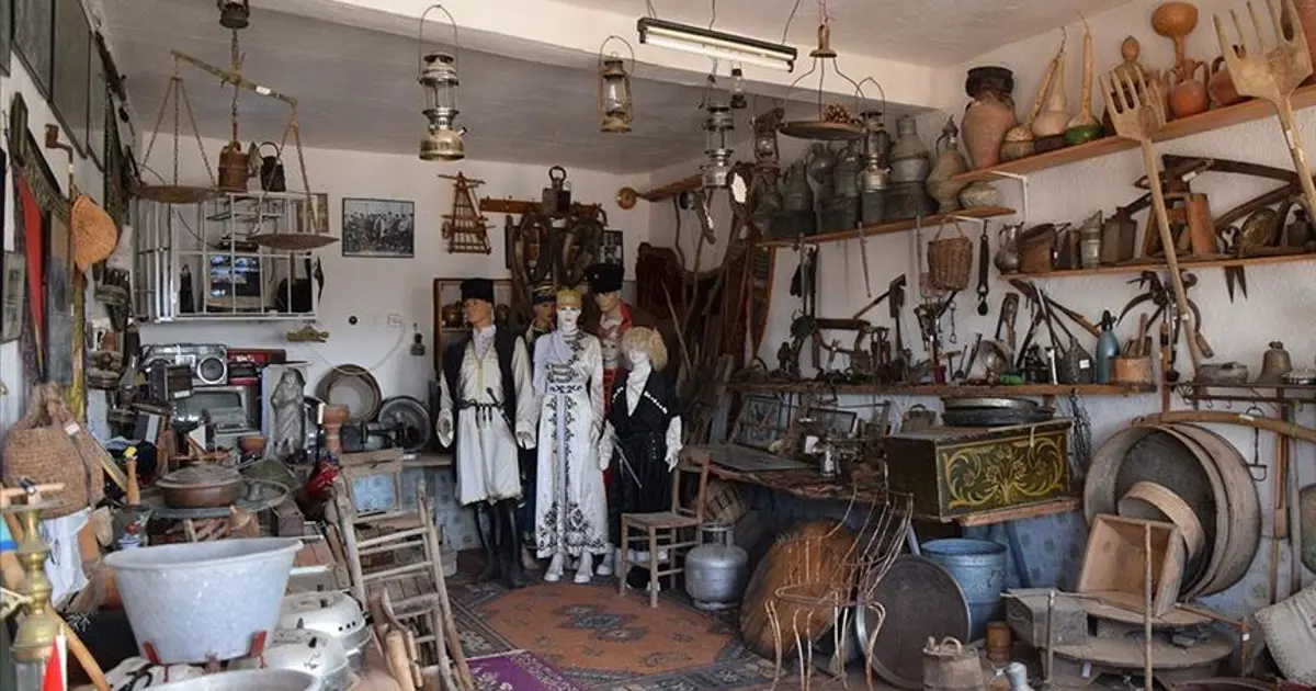 Çerkezler "kültür evi" olarak kullanılan binada ata mirasını yaşatıyor ...