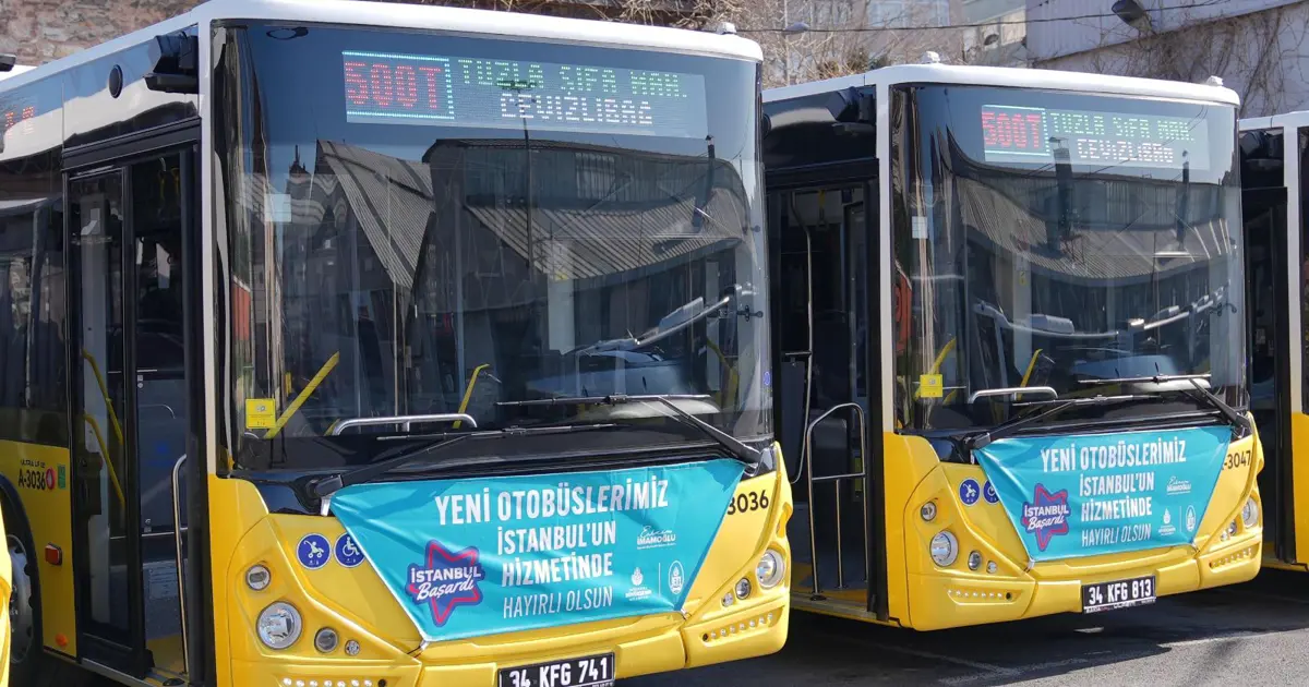 İstanbul’un efsanevi otobüs hattı 500T’ye 5 yeni otobüs | NTV Haber