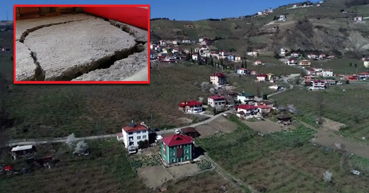 Trabzon'da bir mahalle heyelan nedeniyle uyuyamıyor | NTV Haber