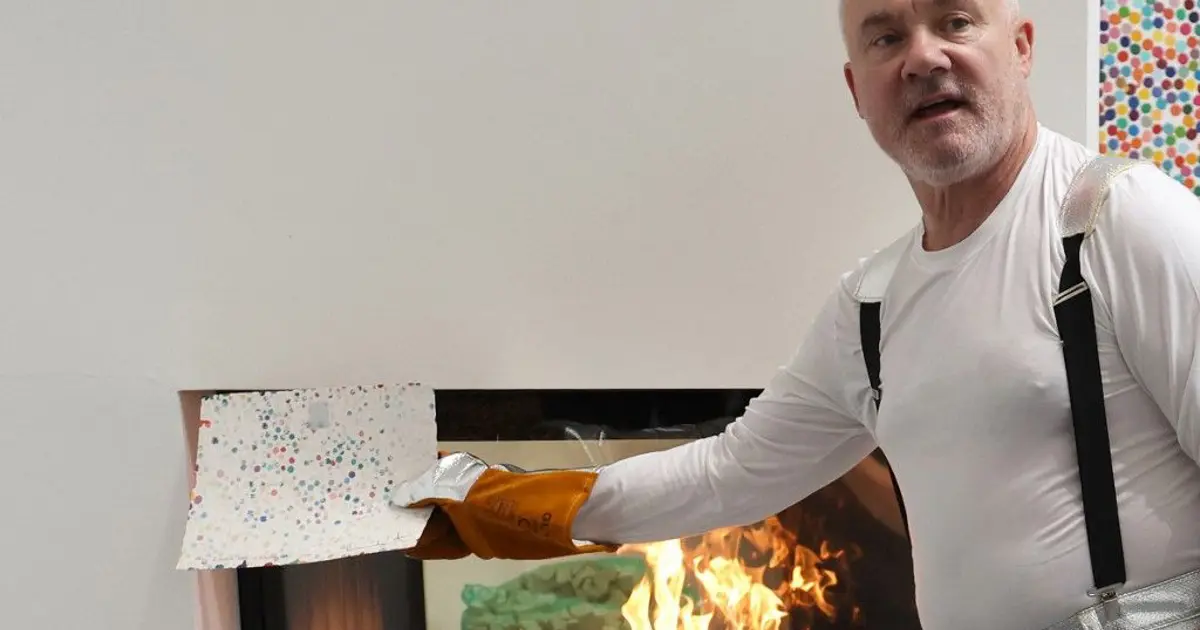 İngiltere’nin en zengin sanatçısı Damien Hirst milyonlarca dolar ...