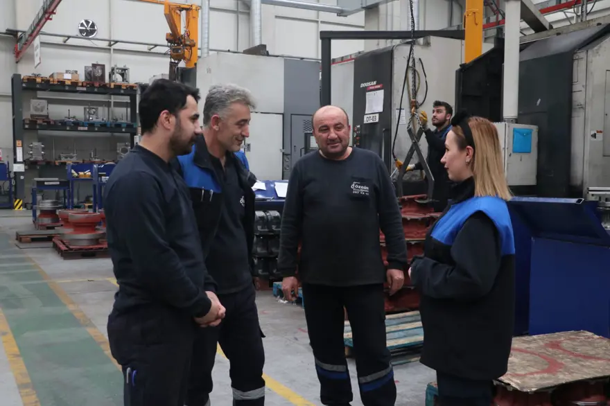30 yaşında döküm fabrikasının tek kadın tornacısı: 3 yıldır bu mesleği ...