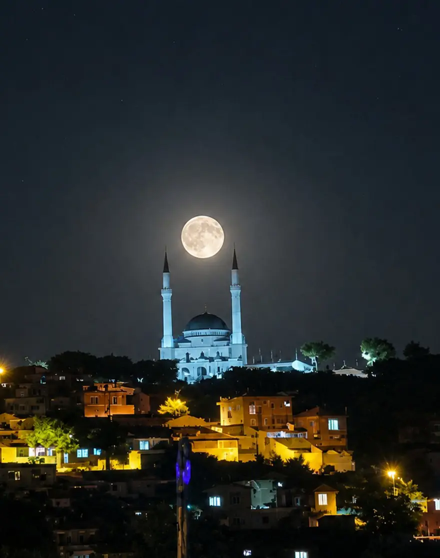 Mavi Ay görsel şölen oluşturdu. Türkiye'nin birçok yerinden ...