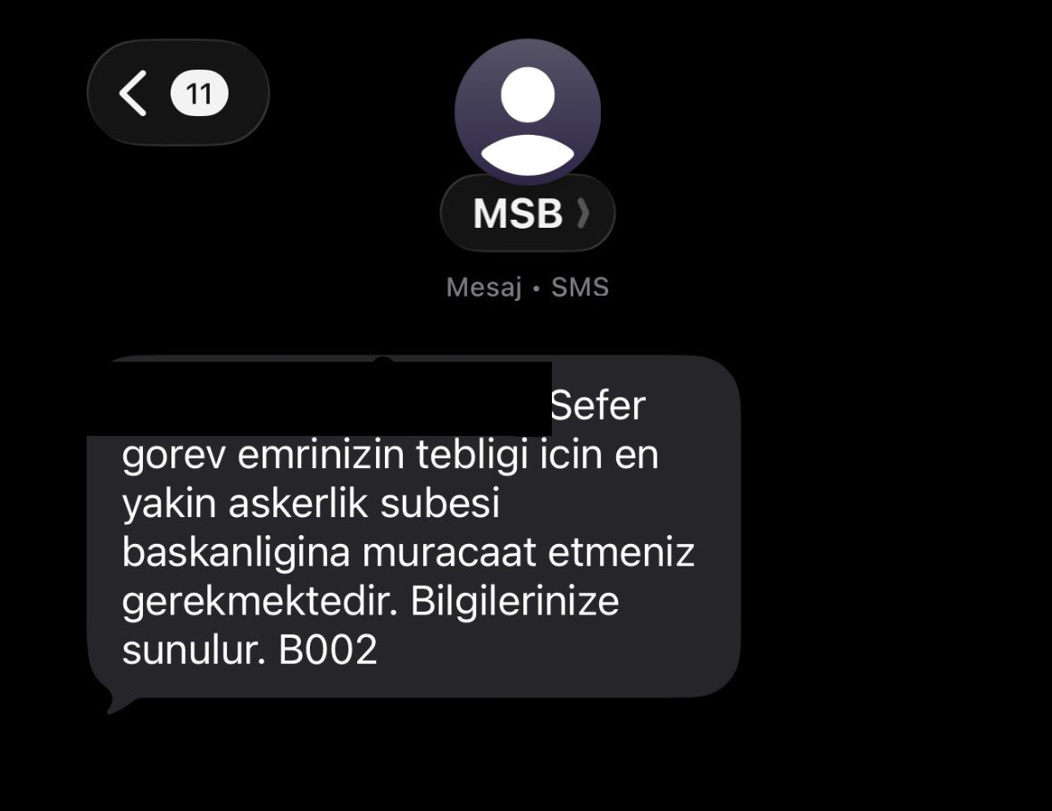 MSB'den "seferberlik" açıklaması. Telefona gelen tatbikat mesajı ne ...