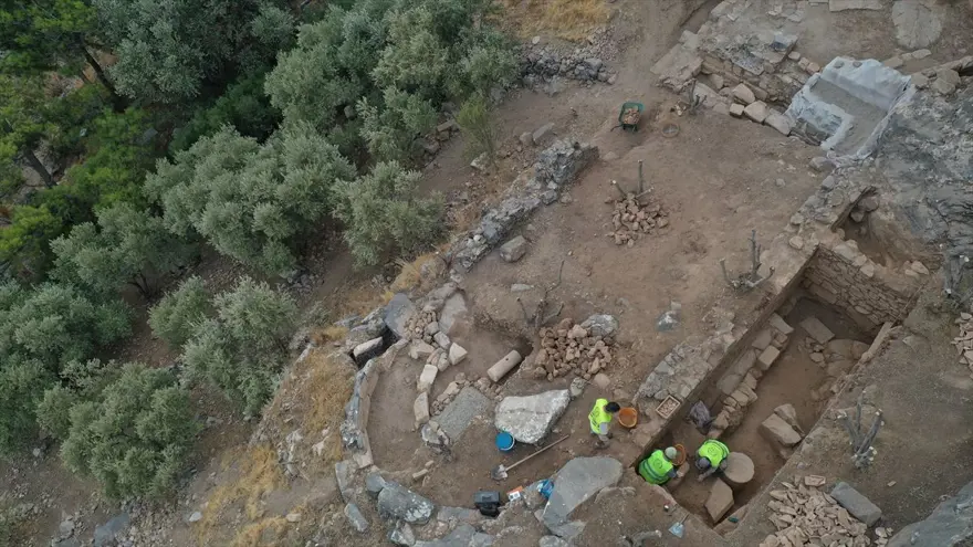 Priene Antik Kenti'nde yapılan ilk kiliseye ulaşıldı | NTV Haber