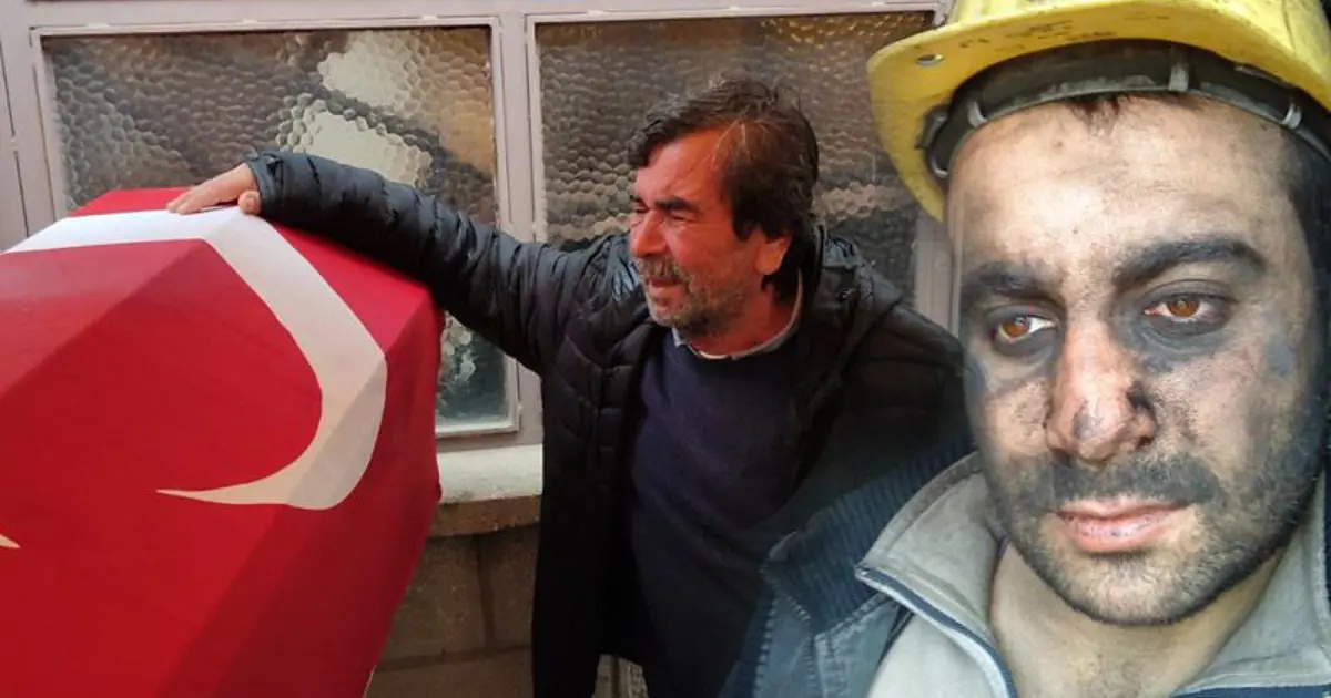 30 yıl önce grizu patlamasından kurtulan madenci oğlunun acısını yaşadı ...