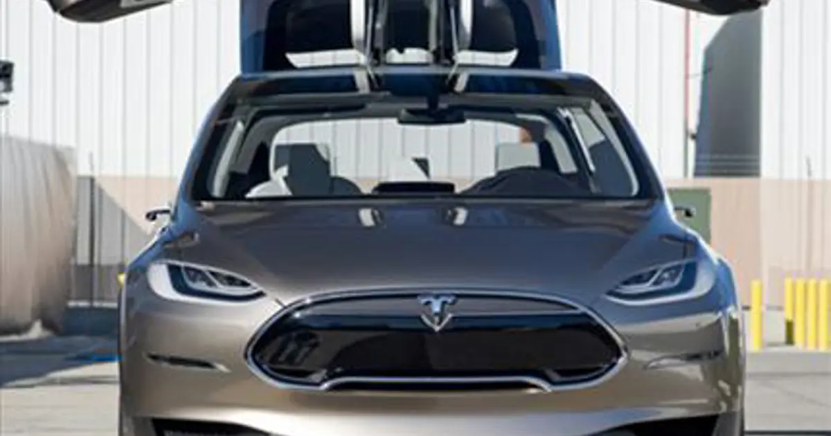 Erstaunlich Tesla Motors Model X Ebenbild