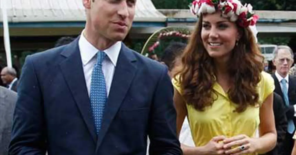 William ile Kate Solomon Adaları'nda | NTV Haber