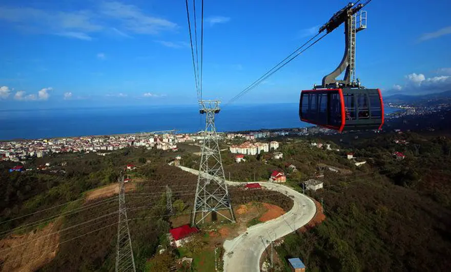 Karadeniz'in en uzun teleferiğinde doğaya yolculuk | NTV Haber