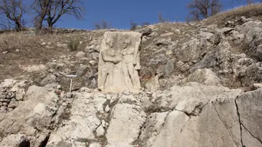 Nemrut Dağı Milli Parkı'nda bulunan Arsemia Ören Yeri depremde hasar ...