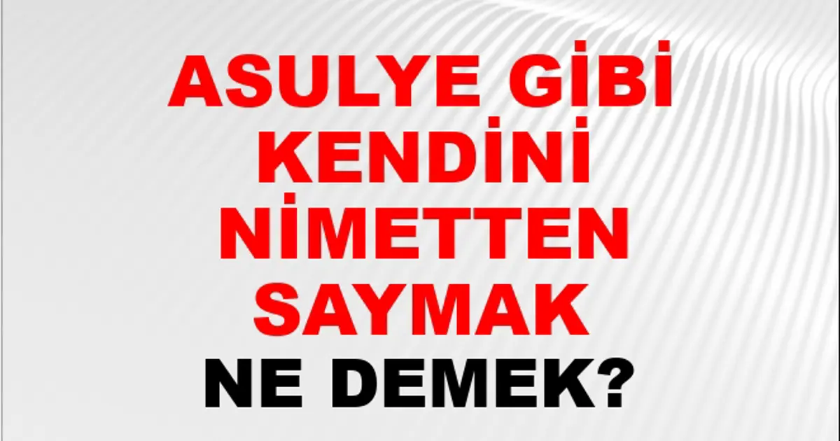 Fasulye Gibi Kendini Nimetten Saymak Eş Anlamlısı - Fasulye Gibi ...