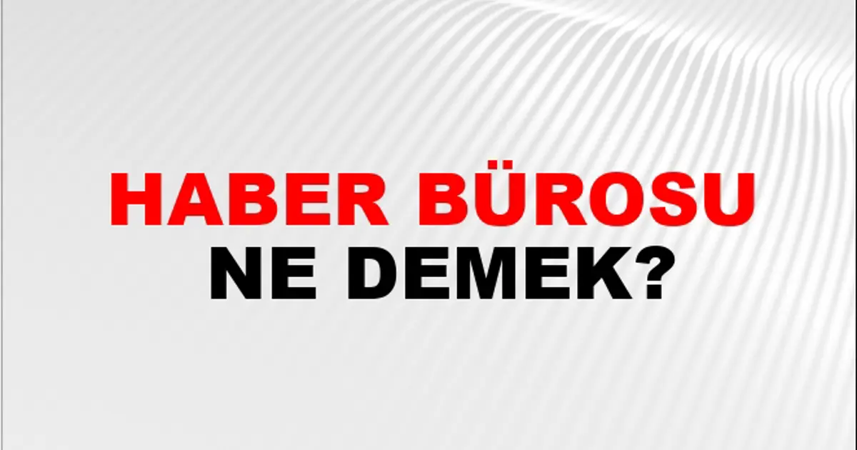 Haber Bürosu Nasıl Yazılır? | NTV Haber