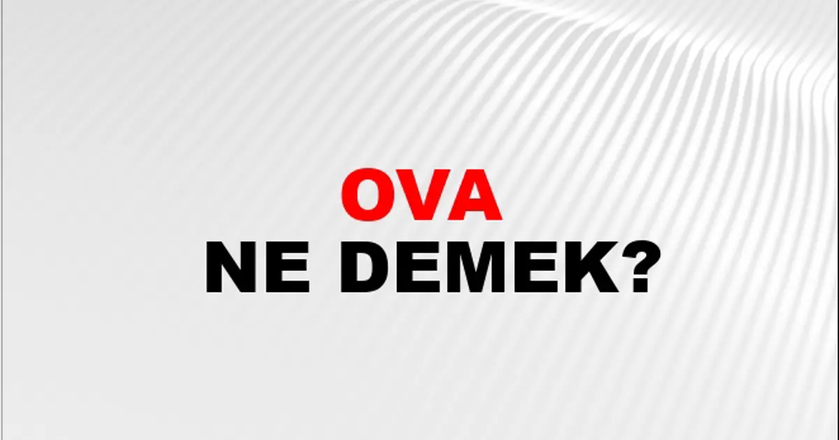 Ova Eş Anlamlısı - Ova Kelimesinin Eş Anlamlısı Nedir? | NTV Haber