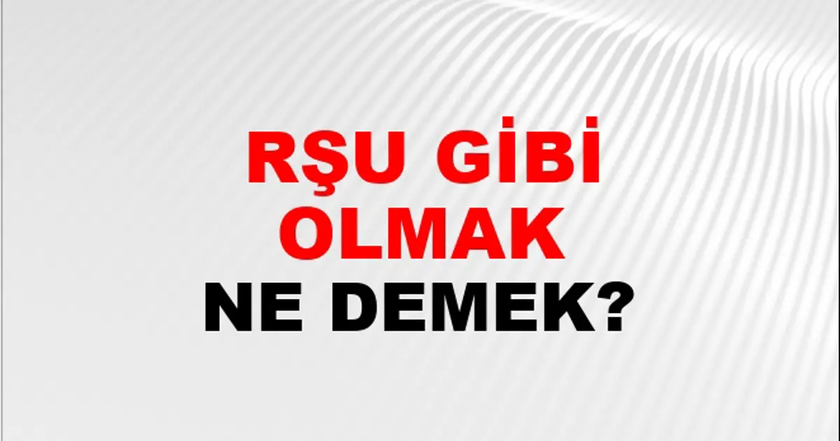 Turşu Gibi Olmak Eş Anlamlısı - Turşu Gibi Olmak Kelimesinin Eş ...