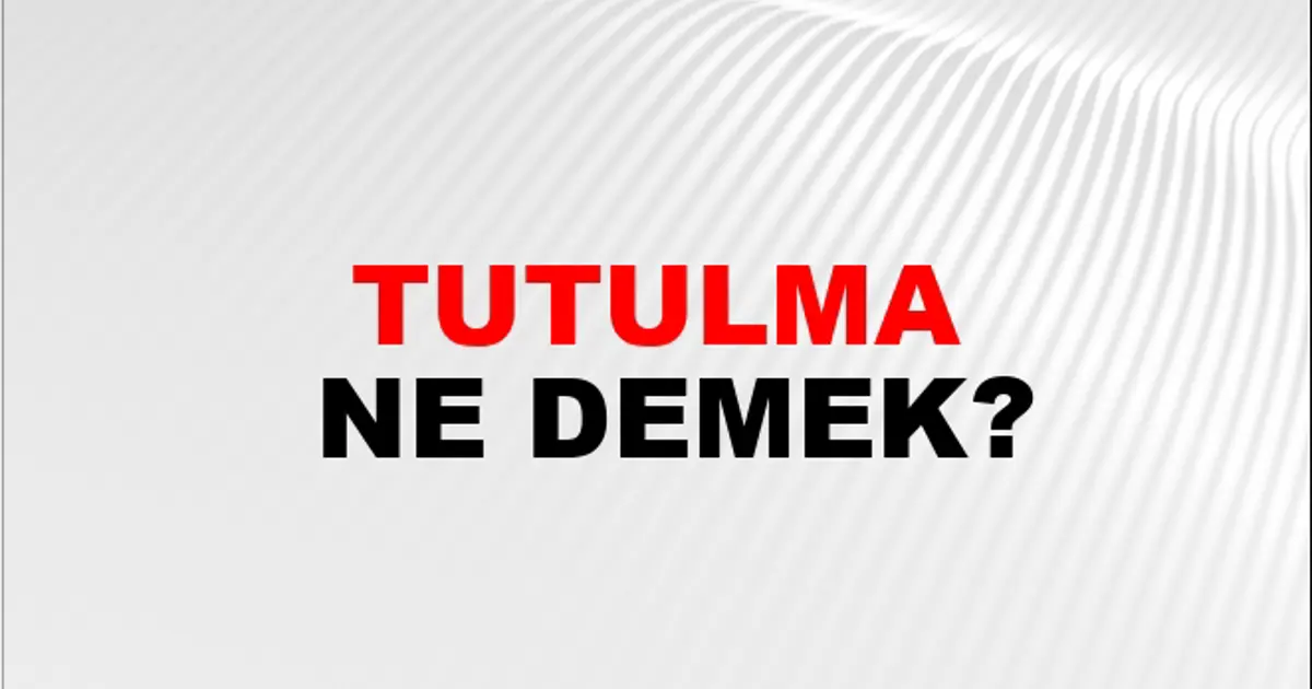 Tutulma Ne Demek? Tutulma Kelimesinin TDK Sözlük Anlamı Nedir? | NTV Haber