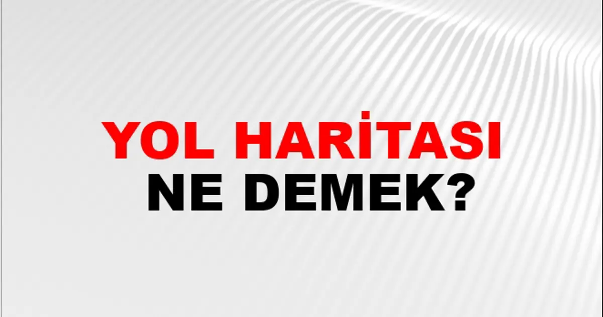 Yol Haritası Nasıl Yazılır? | NTV Haber
