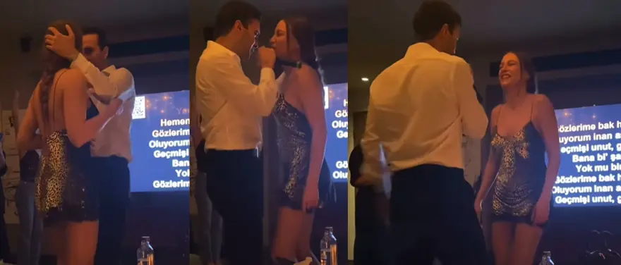 Serenay Sarıkaya ile Mert Demir'den aylar sonra yeni kare. Romantik ...